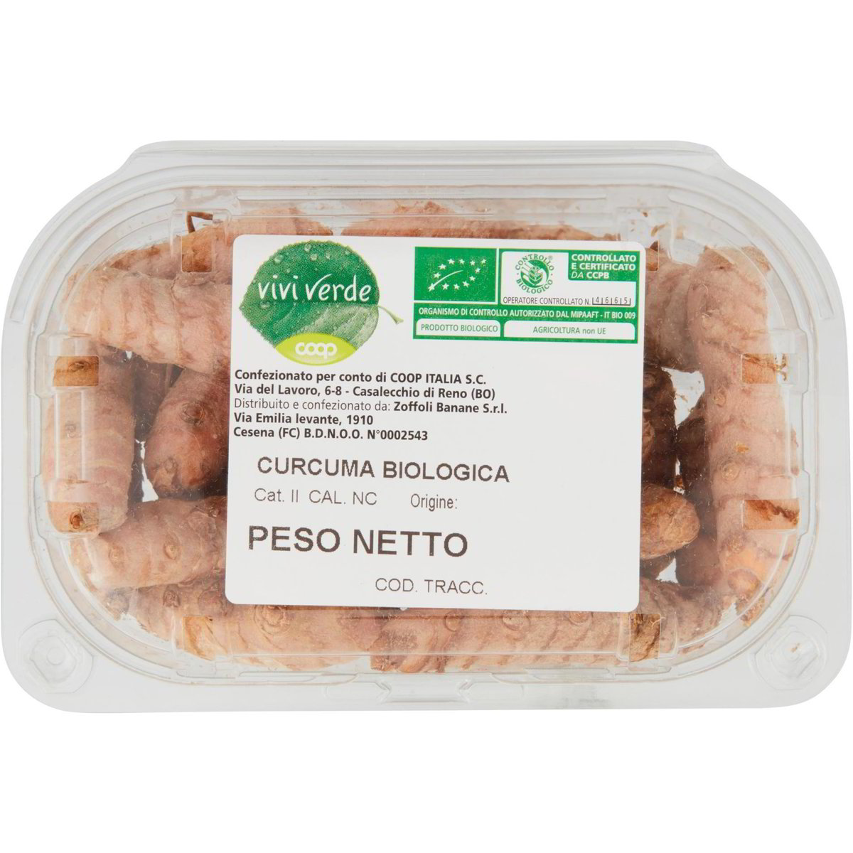 Curcuma COOP - VIVI VERDE 150 G - Coop Shop