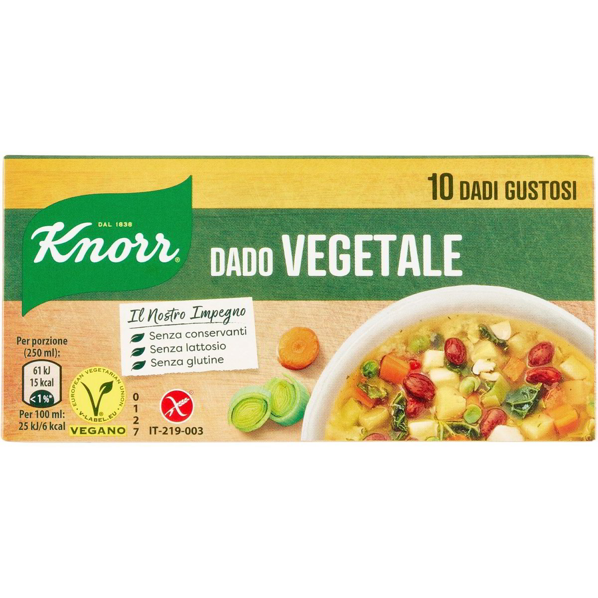 Dado vegetale KNORR 100 G - Coop Shop