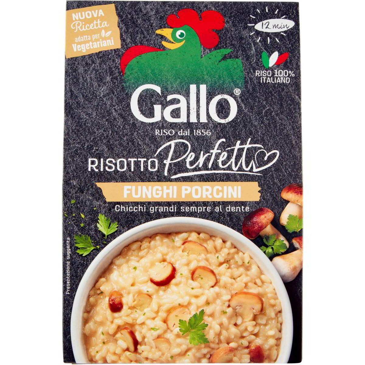 Risotto perfetto funghi riso italiano 12 min RISO GALLO 175 G - Coop Shop
