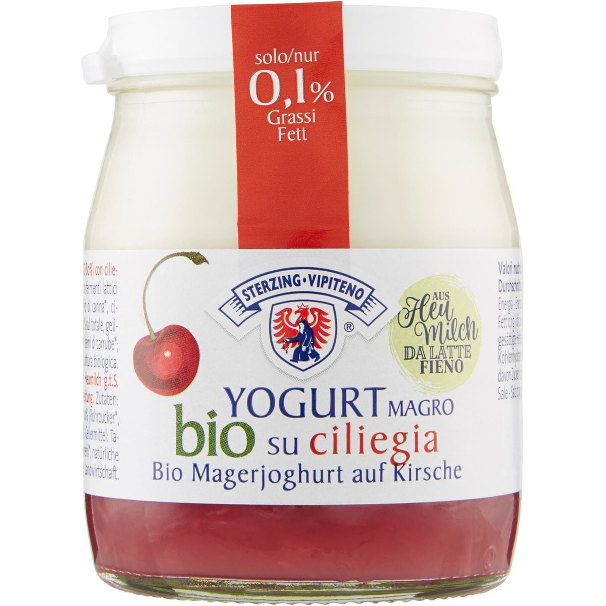 Yogurt magro su ciliegia da latte fieno VIPITENO 150 G - Coop Shop