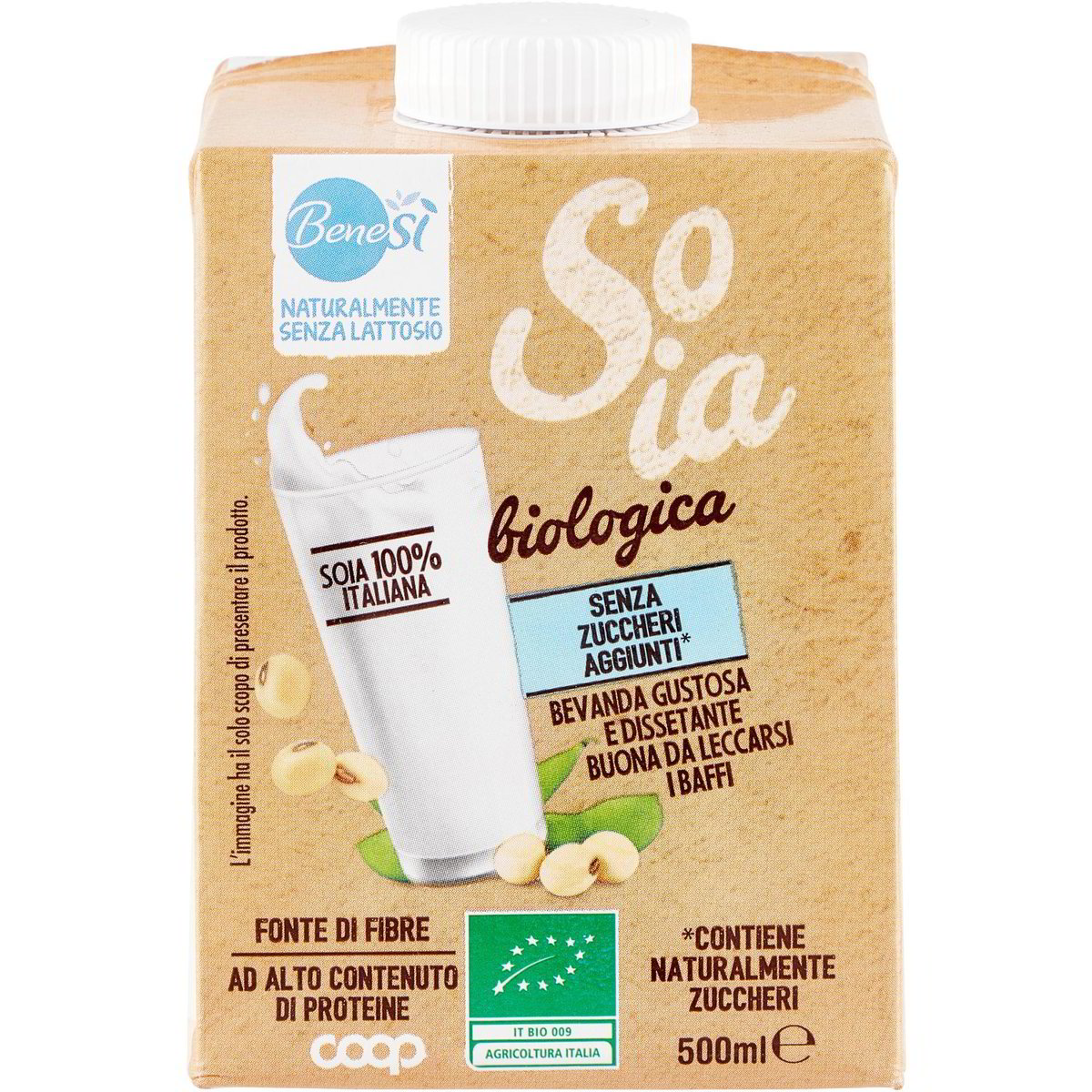 Bevanda di soia senza zuccheri aggiunti COOP - BENE SI' 500 ML - Coop Shop