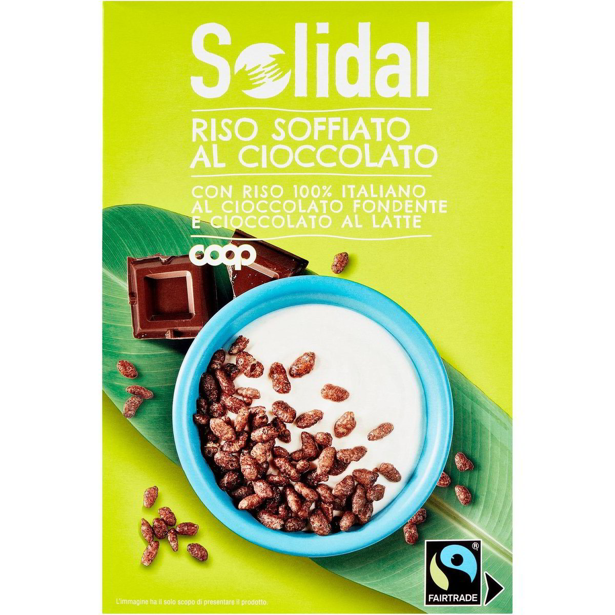 Riso soffiato al cioccolato COOP - SOLIDAL 375 G - Coop Shop