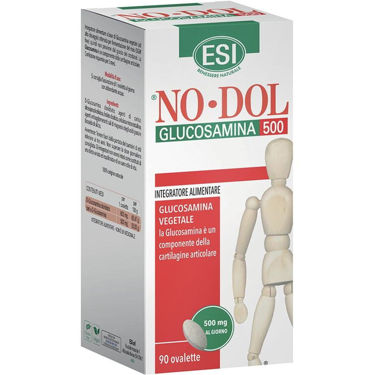 NODOL GLU.PUR.500MG 90OV 85,5G - Coop Shop