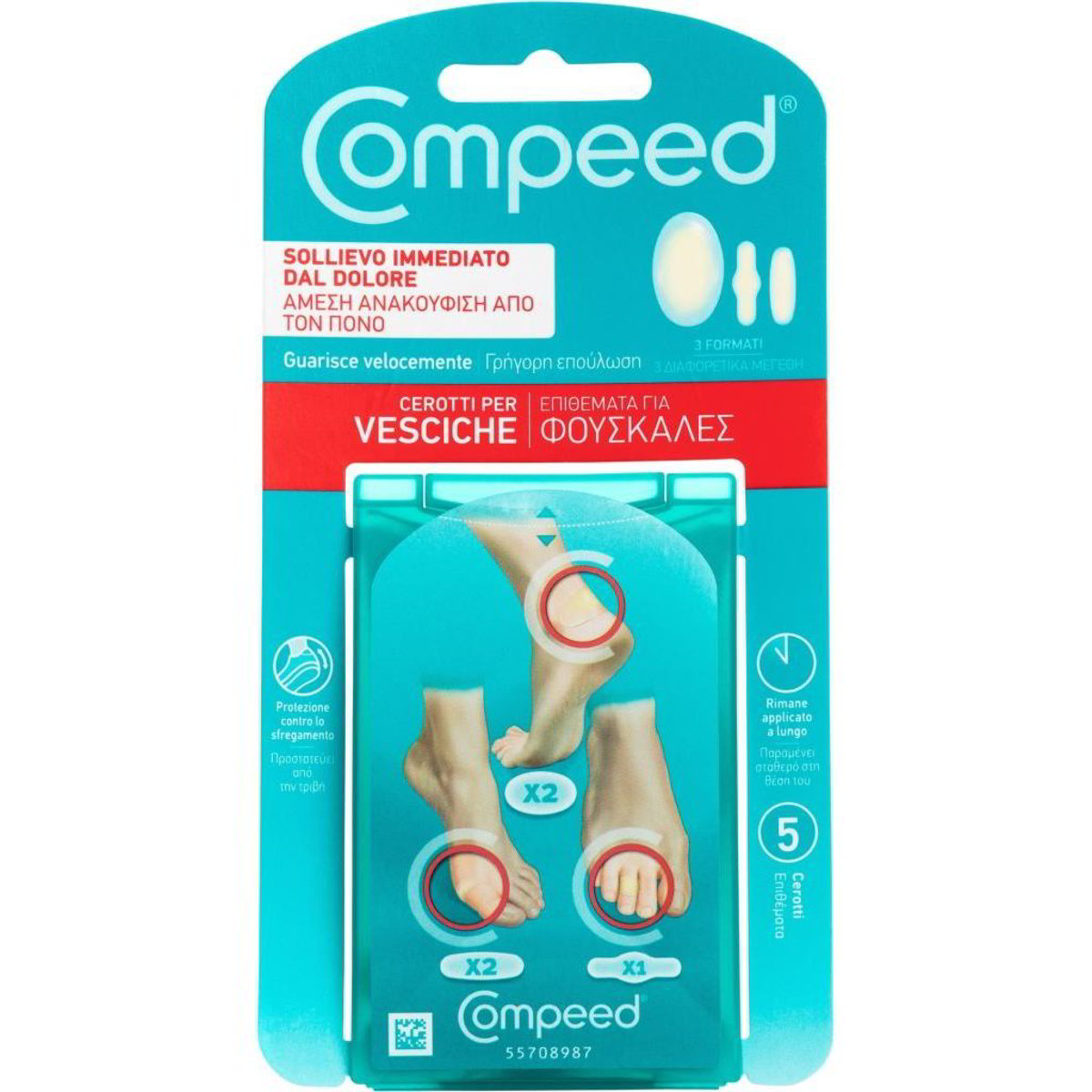 Cerotti per vesciche 3 formati x5 COMPEED 1 PZ - Coop Shop