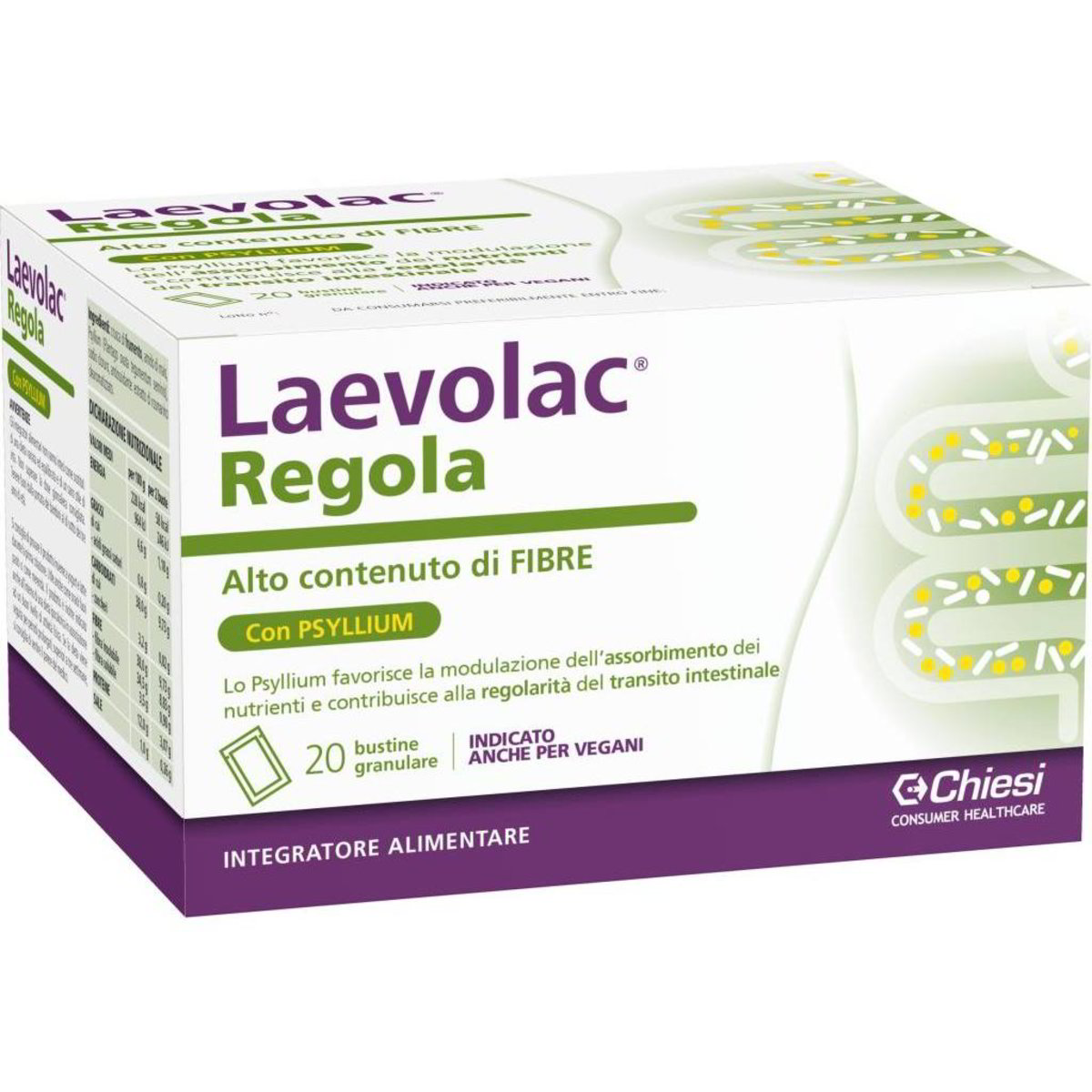 Integratore alimentare lassativi delicati x20 LAEVOLAC 256 G - Coop Shop