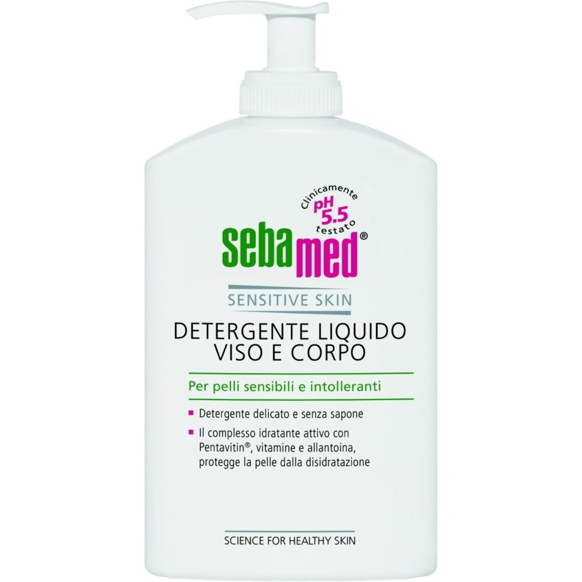 Detergente liquido viso e corpo sensitive skin SEBAMED 400 ML - Coop Shop