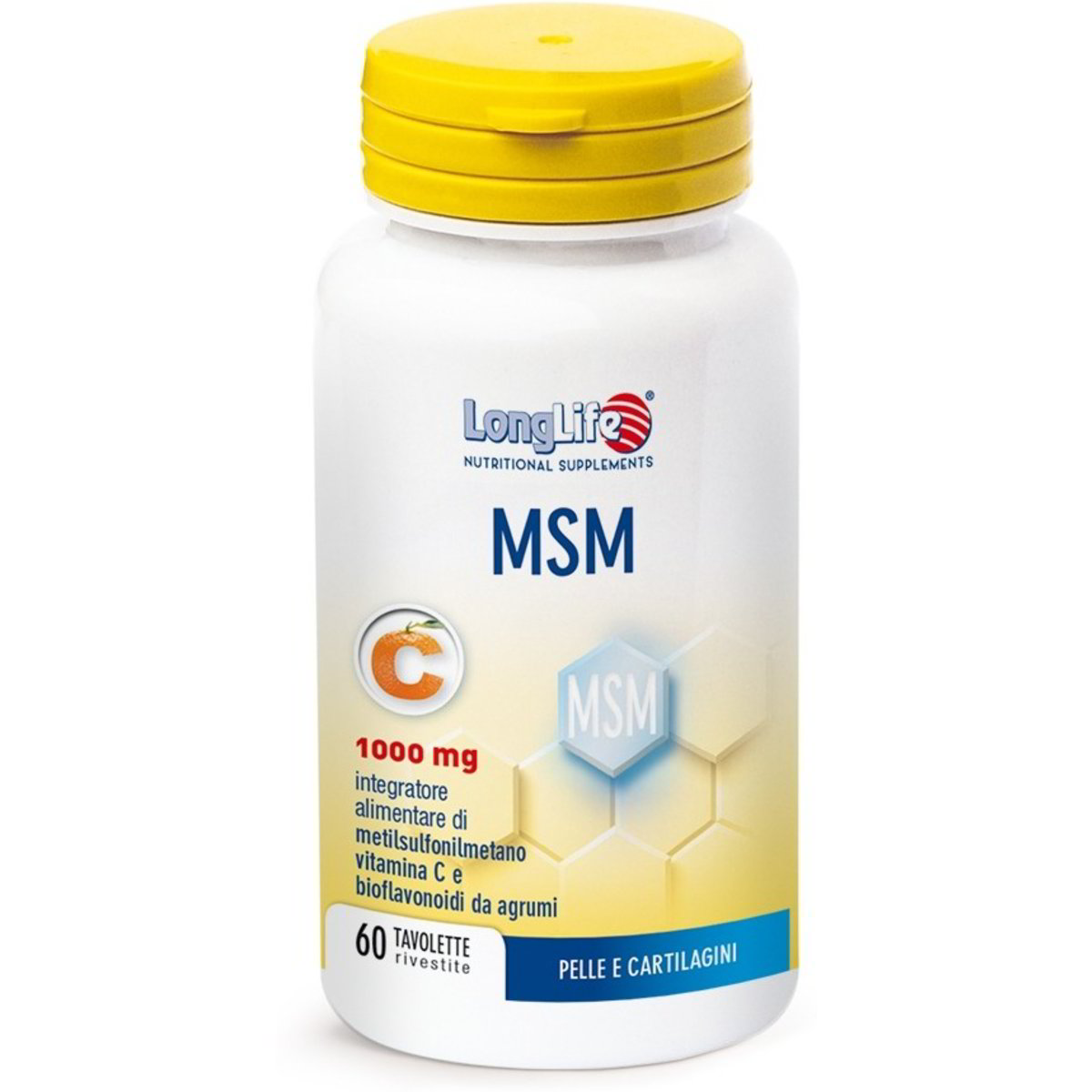 MSM 1000MG LONGLIFE 108G - Coop Shop