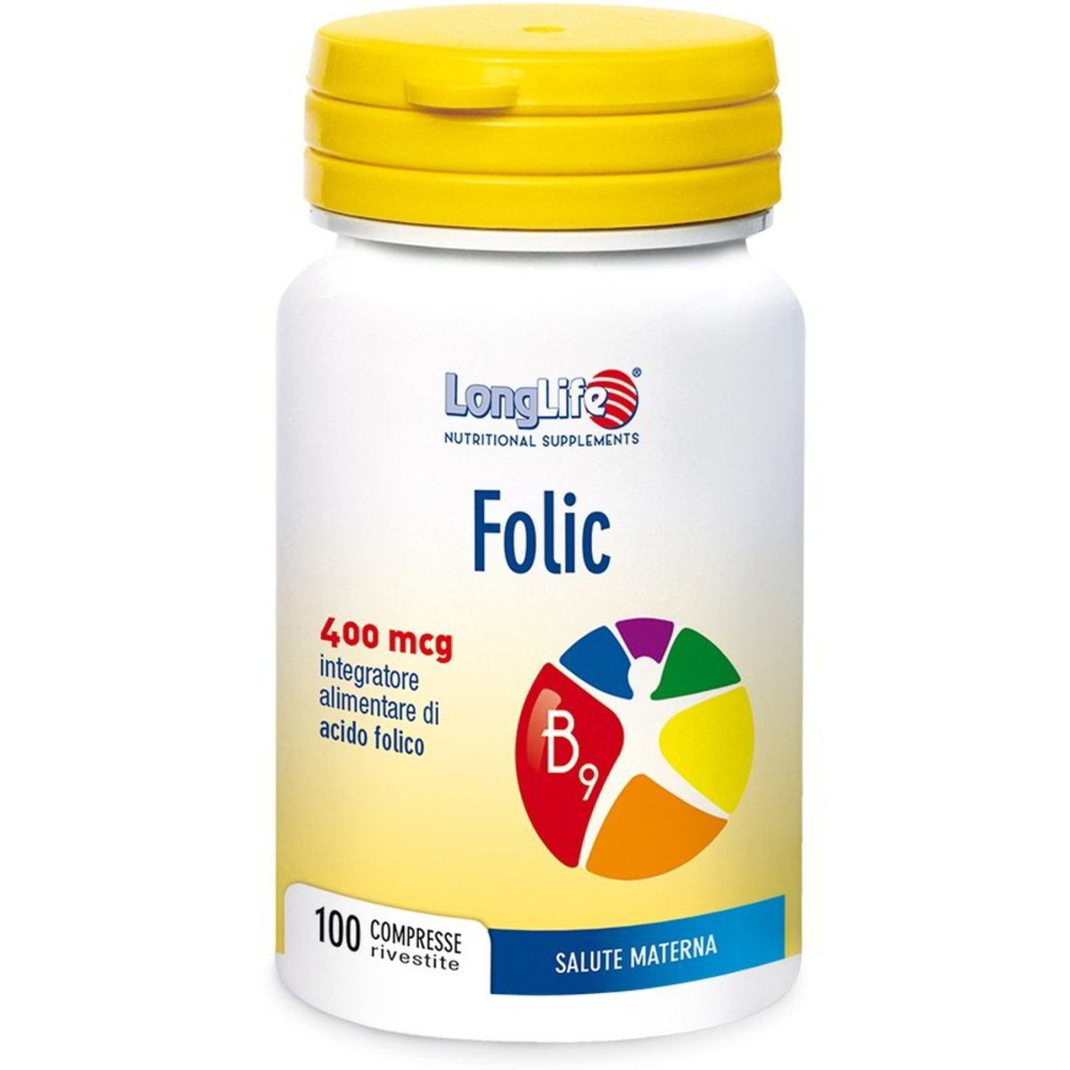 FOLIC 400 MCG LONGLIFE 33 G - Coop Shop
