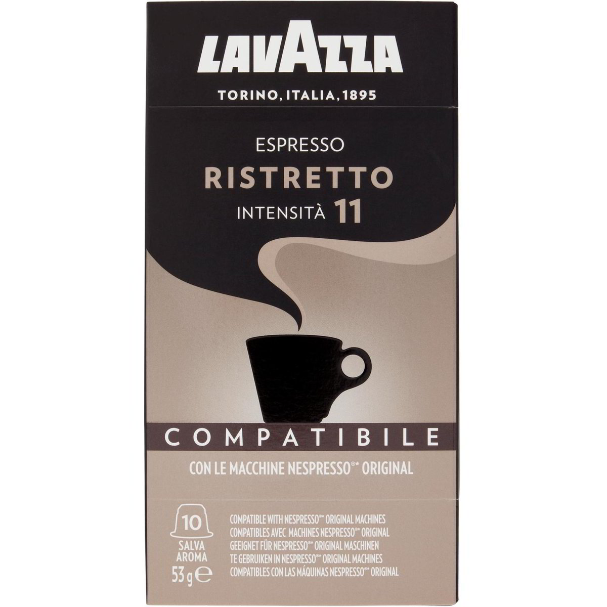 Capsule caffè espresso ristretto x10 LAVAZZA - NESPRESSO 53 G - Coop Shop