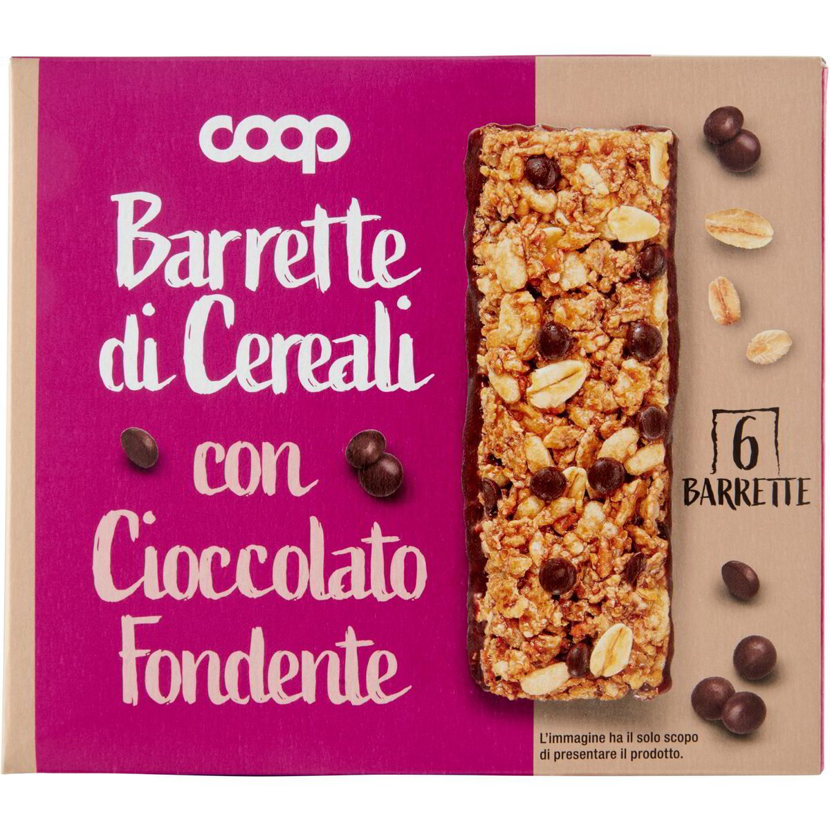 Barrette di cereali al cioccolato fondente COOP 6 X 21 G - Coop Shop