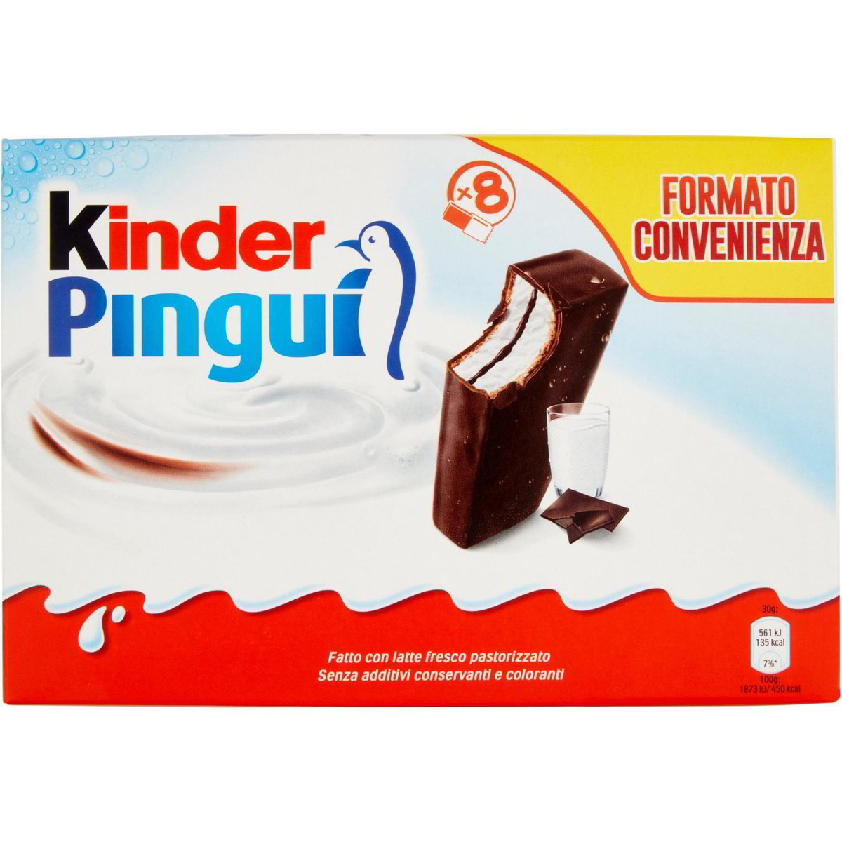 Kinder pinguì cioccolato FERRERO 8 X 30 G - Coop Shop