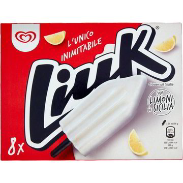 Stecco gelato liuk limone ALGIDA 8 X 79 G - Coop Shop