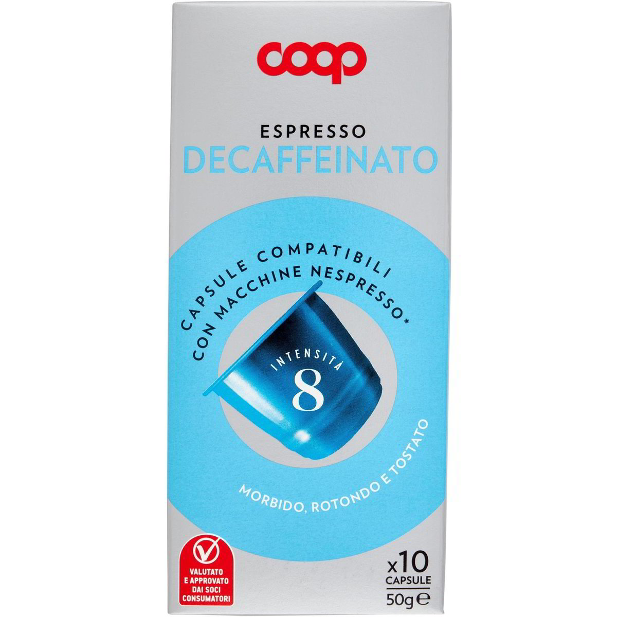 Capsule caffè espresso decaffeinato x10 COOP - NESPRESSO 50 G - Coop Shop