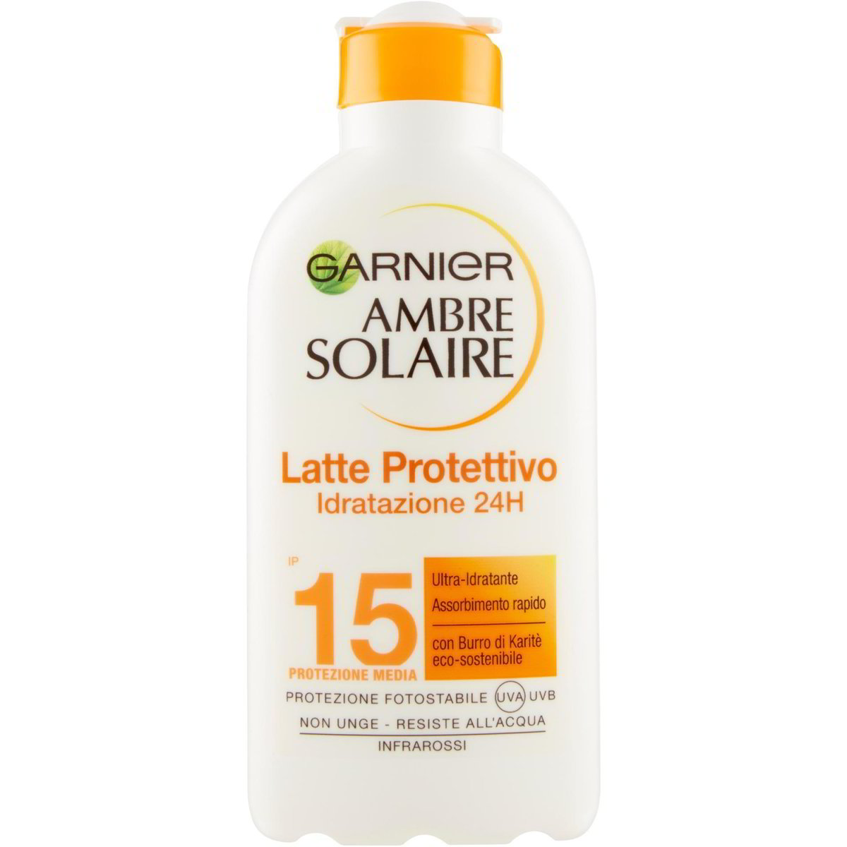 Solare latte classico crema protezione spf 15 GARNIER - AMBRE SOLAIR ...