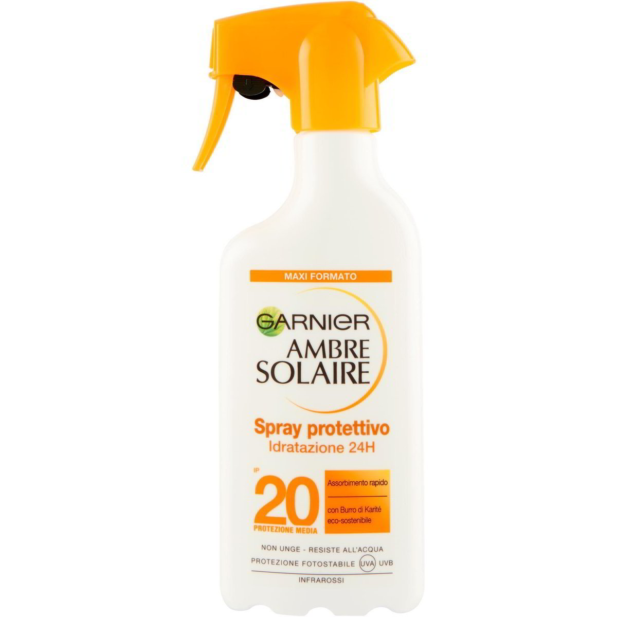 Solare spray protettivo assorbimento rapido spf 20 GARNIER - AMBRE ...
