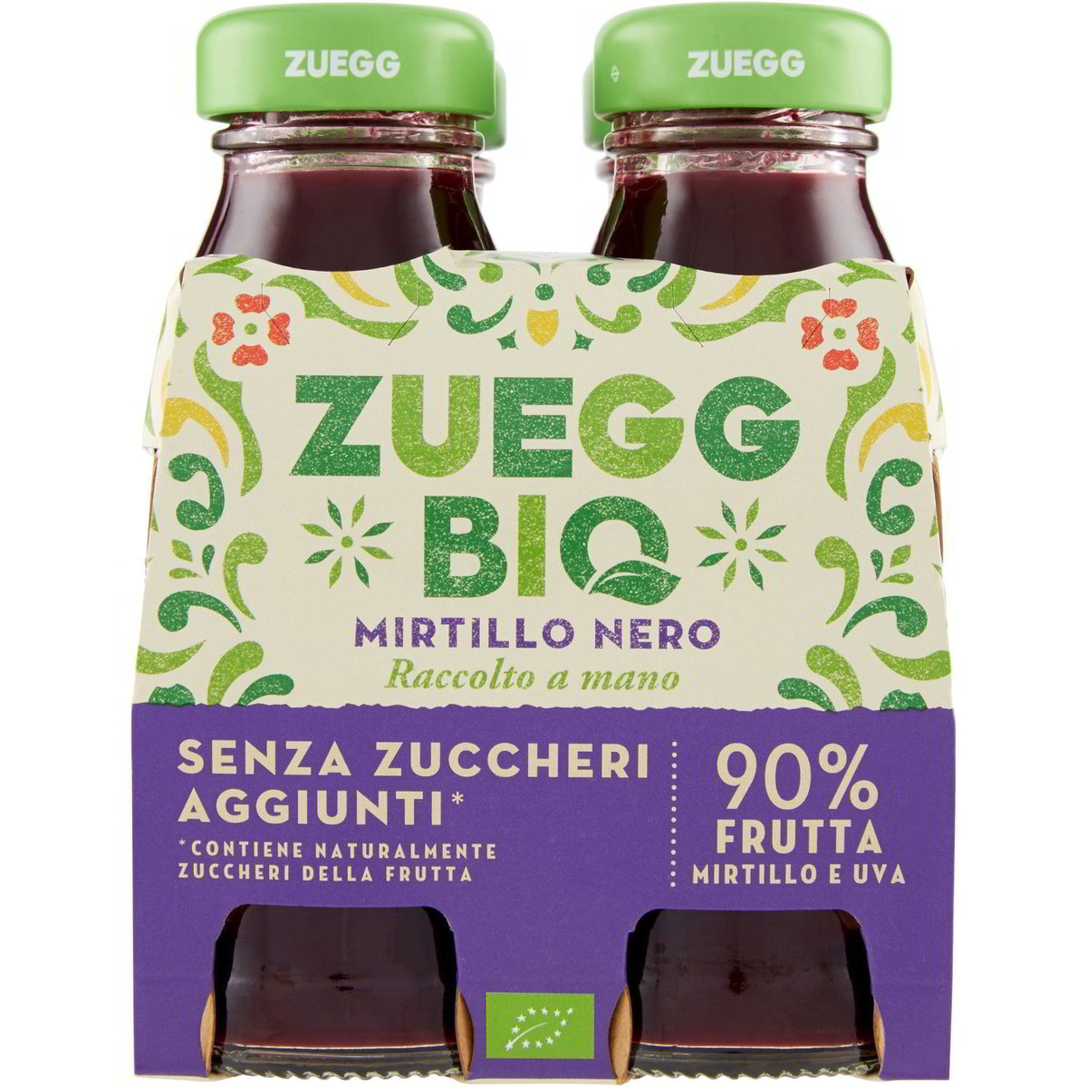 Succo mirtillo nero senza zuccheri aggiunti ZUEGG 4 X 125 ML - Coop Shop