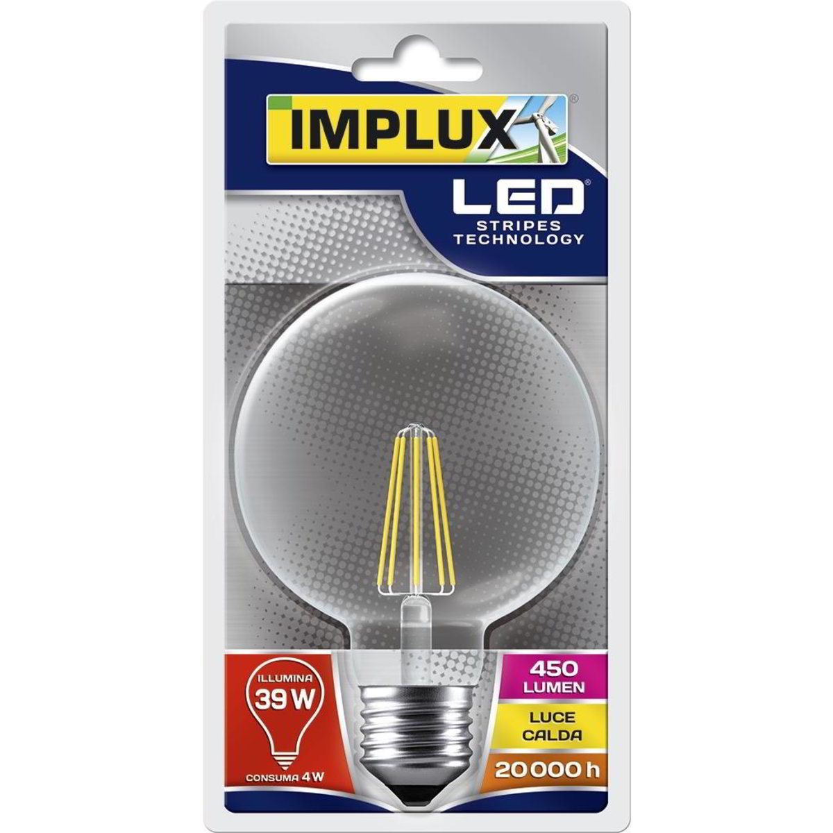 Lampada globo led g95 e14 450lm IMPLUX 1 PZ - Coop Shop
