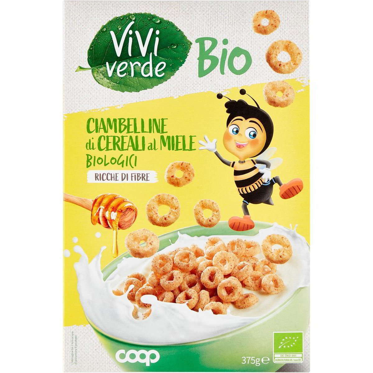Cereali al miele ciambelline COOP - VIVI VERDE 375 G - Coop Shop