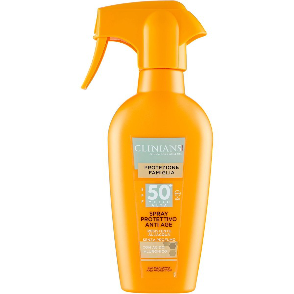 Spray solare anti-age spf50+ CLINIANS 250 ML - Coop Shop