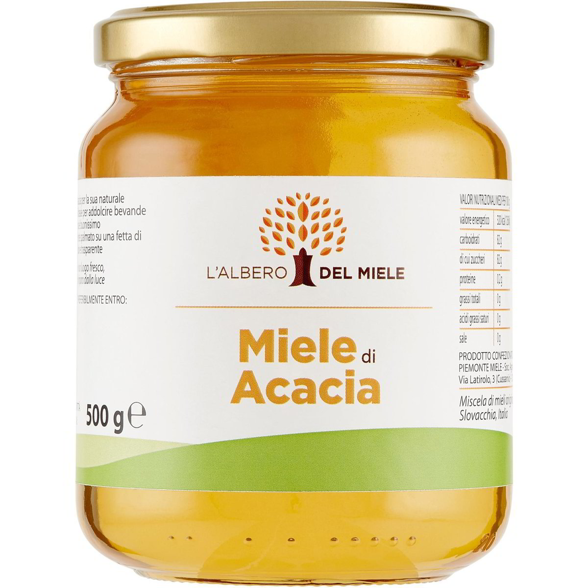 Miele di acacia L'ALBERO DEL MIELE 500 G - Coop Shop