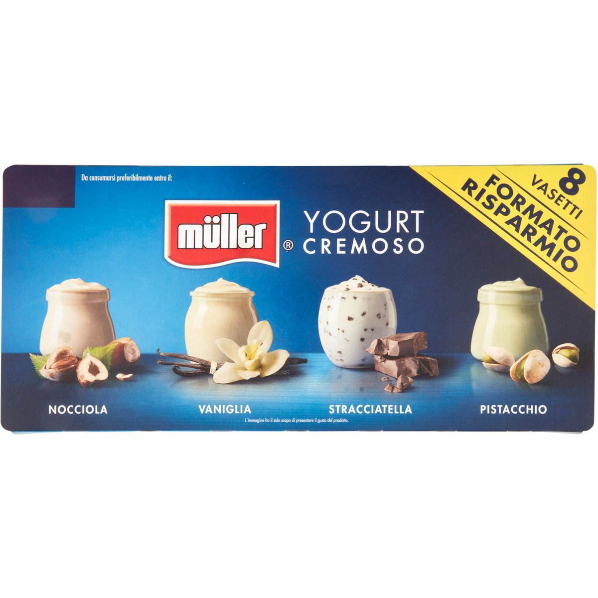 Yogurt intero cremoso gusti golosi MULLER 8 X 125 G - Coop Shop