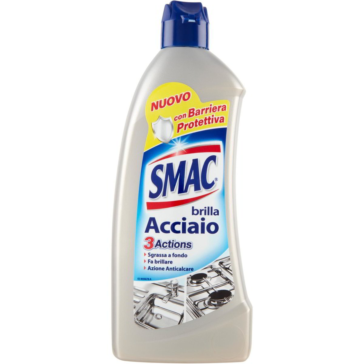 Detergente superfici crema acciaio SMAC 520 ML - Coop Shop