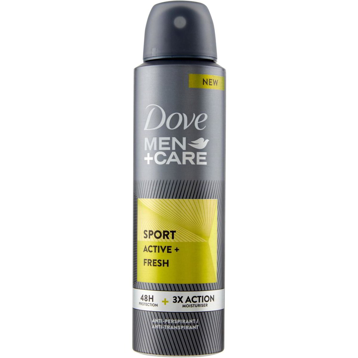 Deodorante spray men+care sport active+fresh DOVE 150 ML - Coop Shop