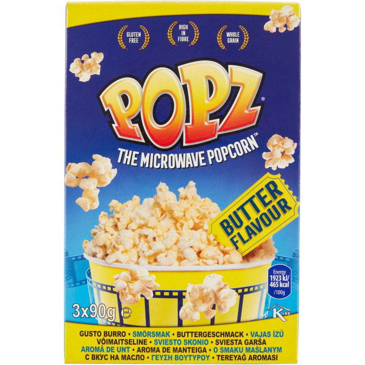 Pop corn al burro per microonde POPZ 3 X 90 G - Coop Shop