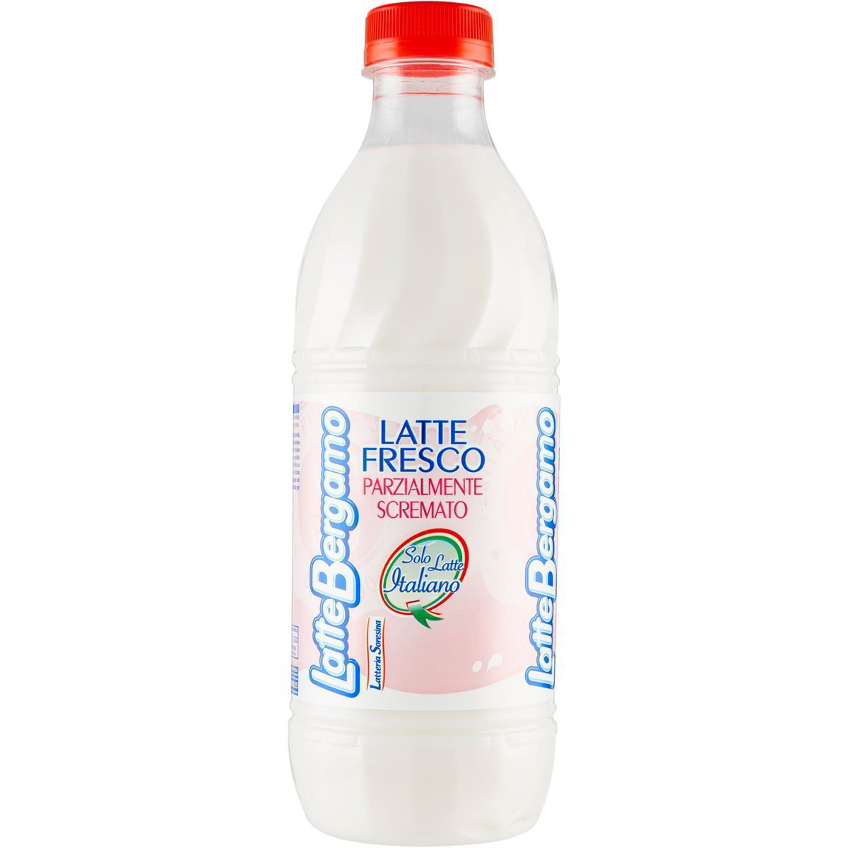 Latte fresco pastorizzato parzialmente scremato LATTE BERGAMO 1000 ML ...