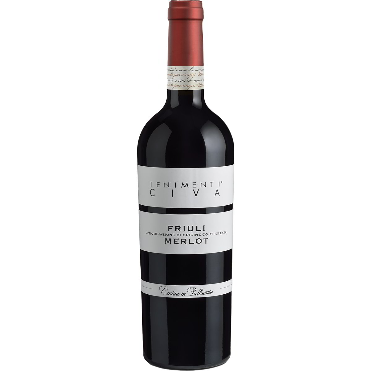 Vino rosso merlot DOC friuli TENIMENTI CIVA 750 ML - Coop Shop