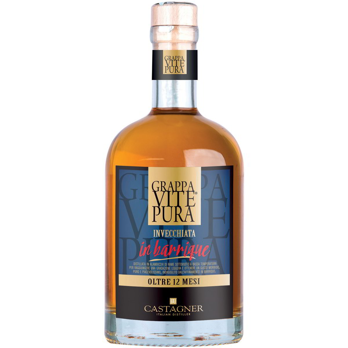 Grappa barrique invecchiata 12 mesi VITE PURA 500 ML - Coop Shop