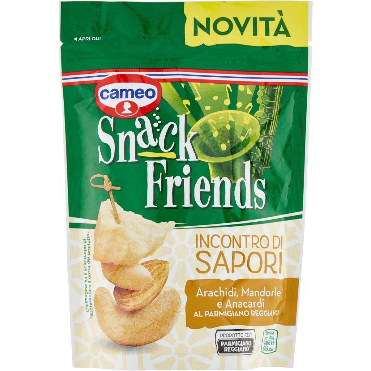 Snack parmigiano reggiano friends incontro sapori CAMEO 120 G - Coop Shop