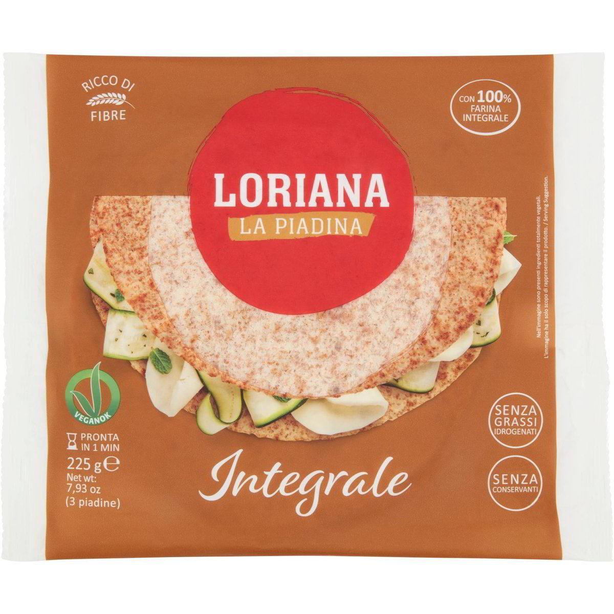 Piadina integrale LORIANA 225 G - Coop Shop