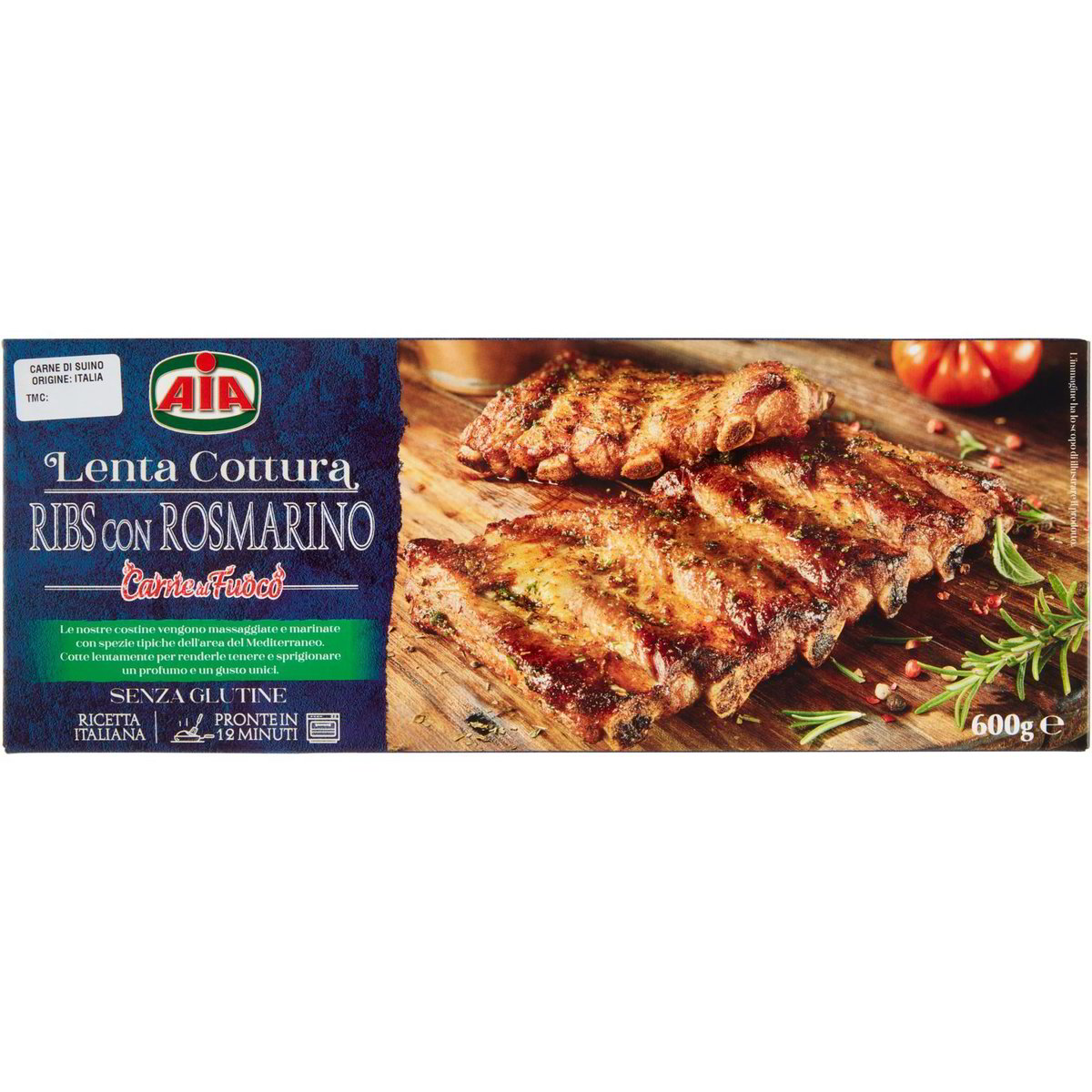 Costine di maiale ribs con rosmarino carne al fuoc AIA 600 G - Coop Shop