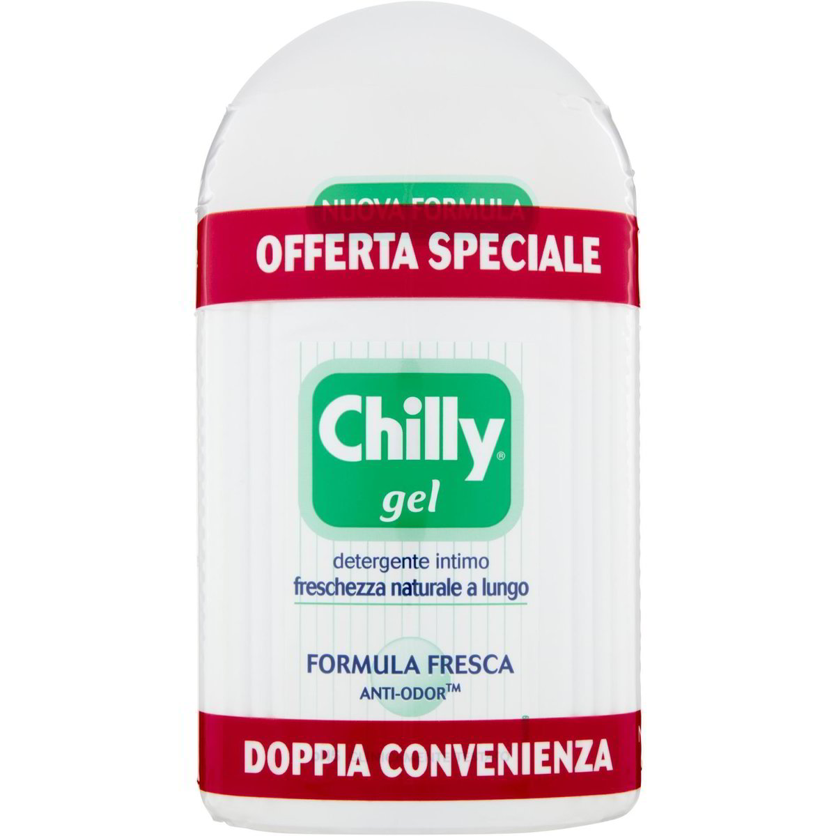 Detergente intimo formula fresca anti-odor CHILLY 2 X 200 ML - Coop Shop