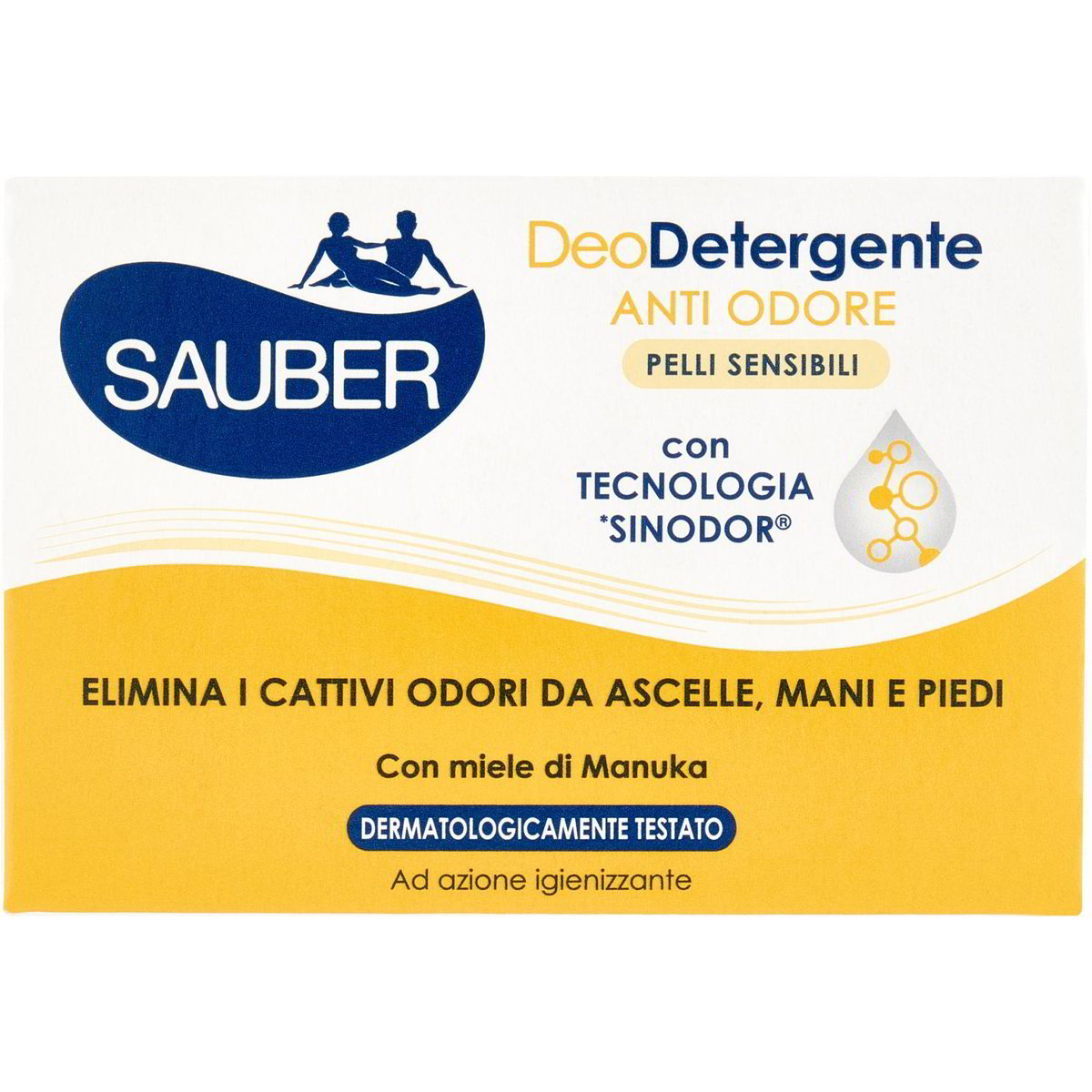 Sapone solido antiodore per pelli sensibili SAUBER 90 G - Coop Shop