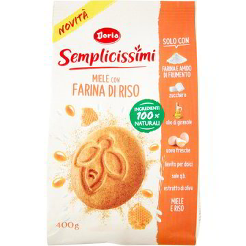 Frollini con farina di riso e miele DORIA 400 G - Coop Shop