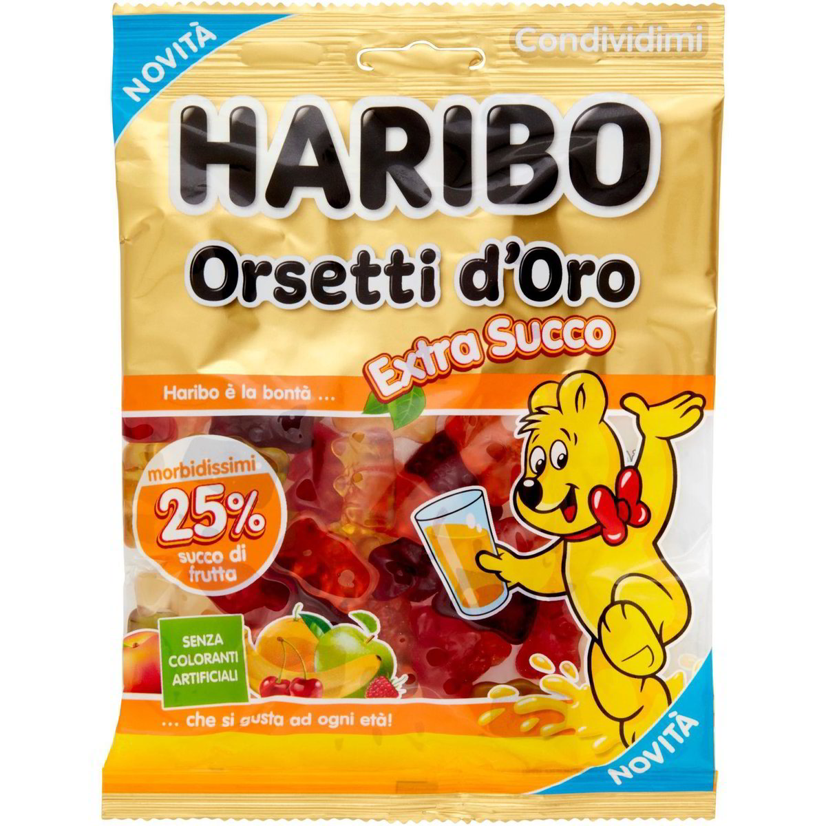 Caramelle orsetti d'oro extra succo HARIBO 150 G - Coop Shop