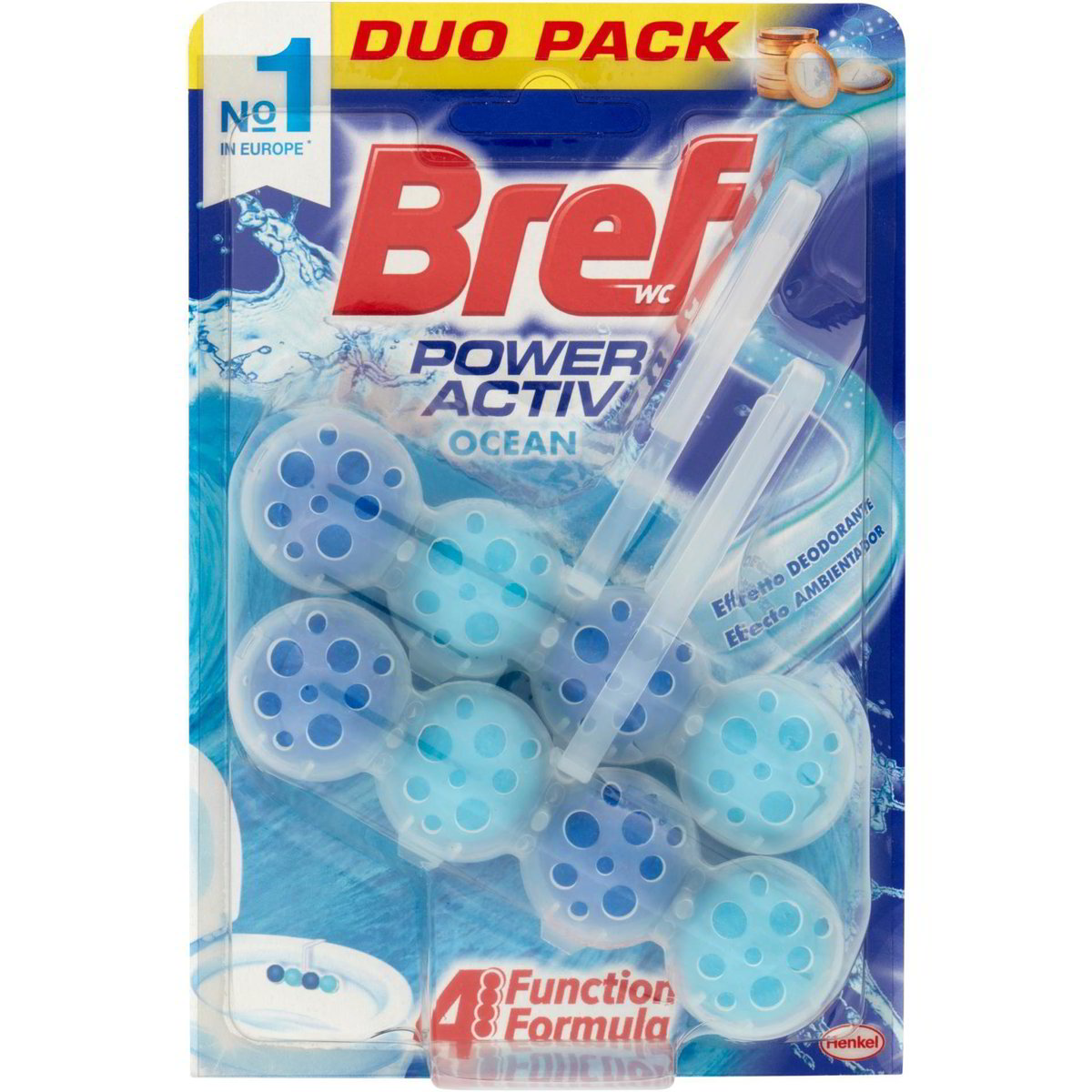 Tavoletta per wc power activ ocean BREF 2 X 50 G - Coop Shop