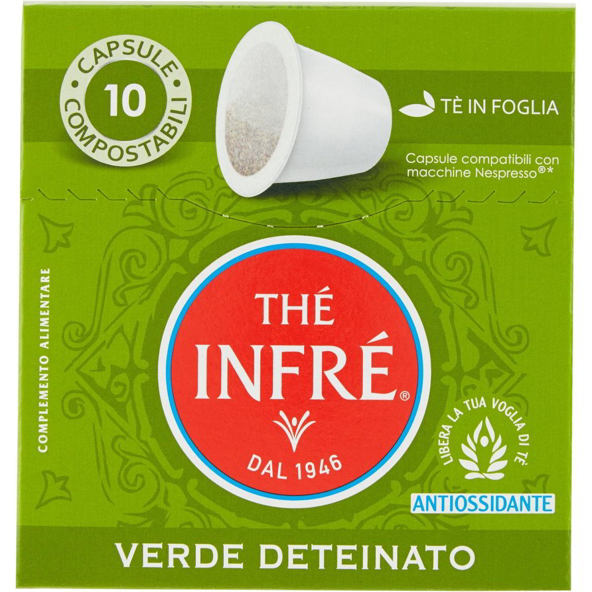 Capsule tè verde INFRE' 1 PZ - Coop Shop