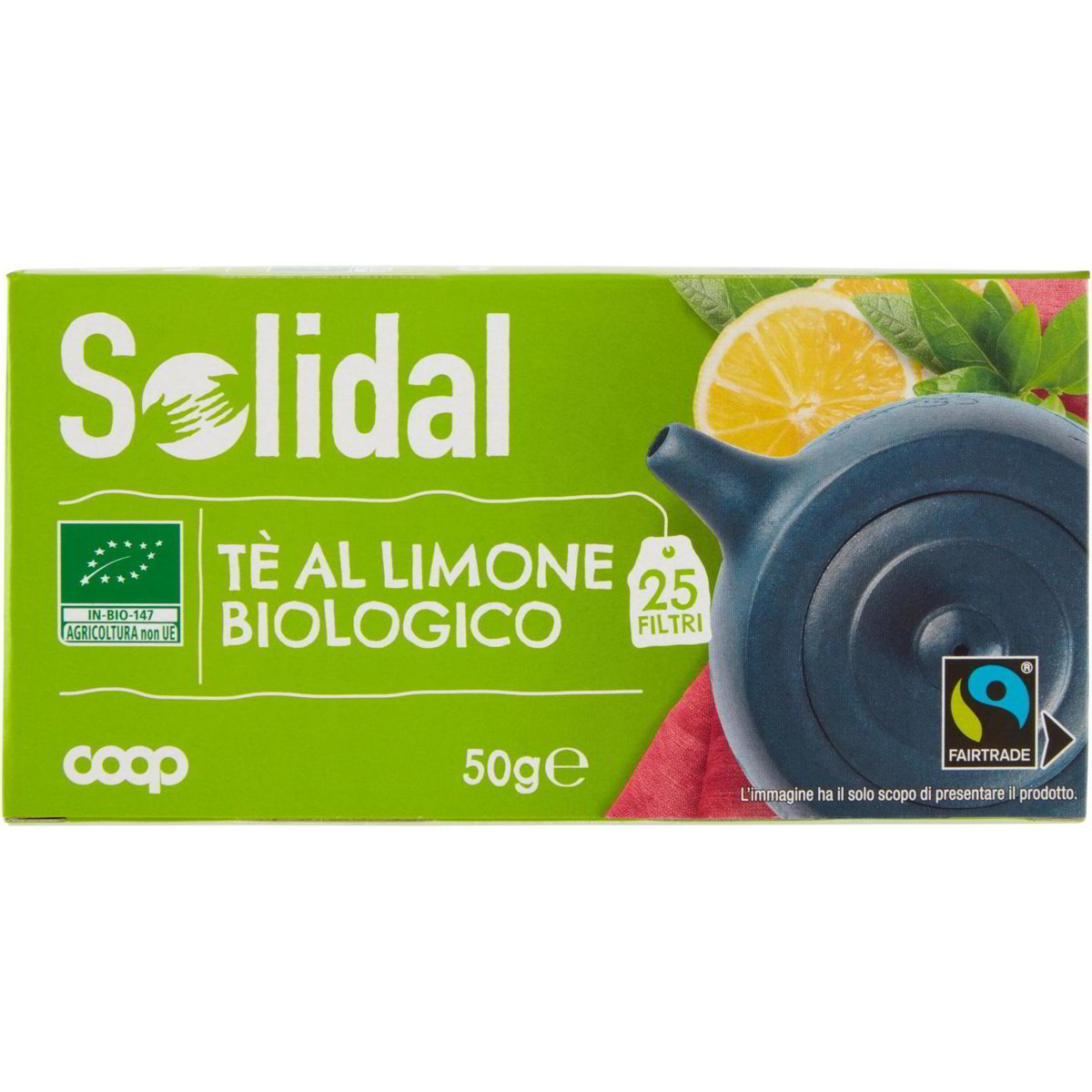 Tè limone x25 COOP - SOLIDAL 50 G - Coop Shop