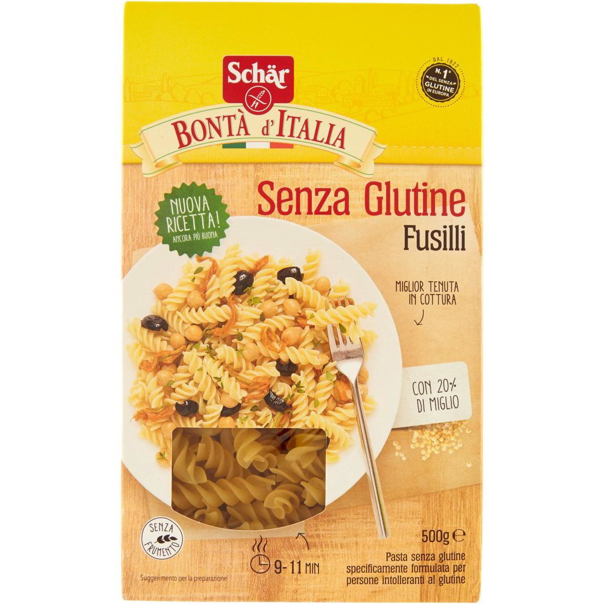 Fusilli bontà d'italia SCHAR 500 G - Coop Shop
