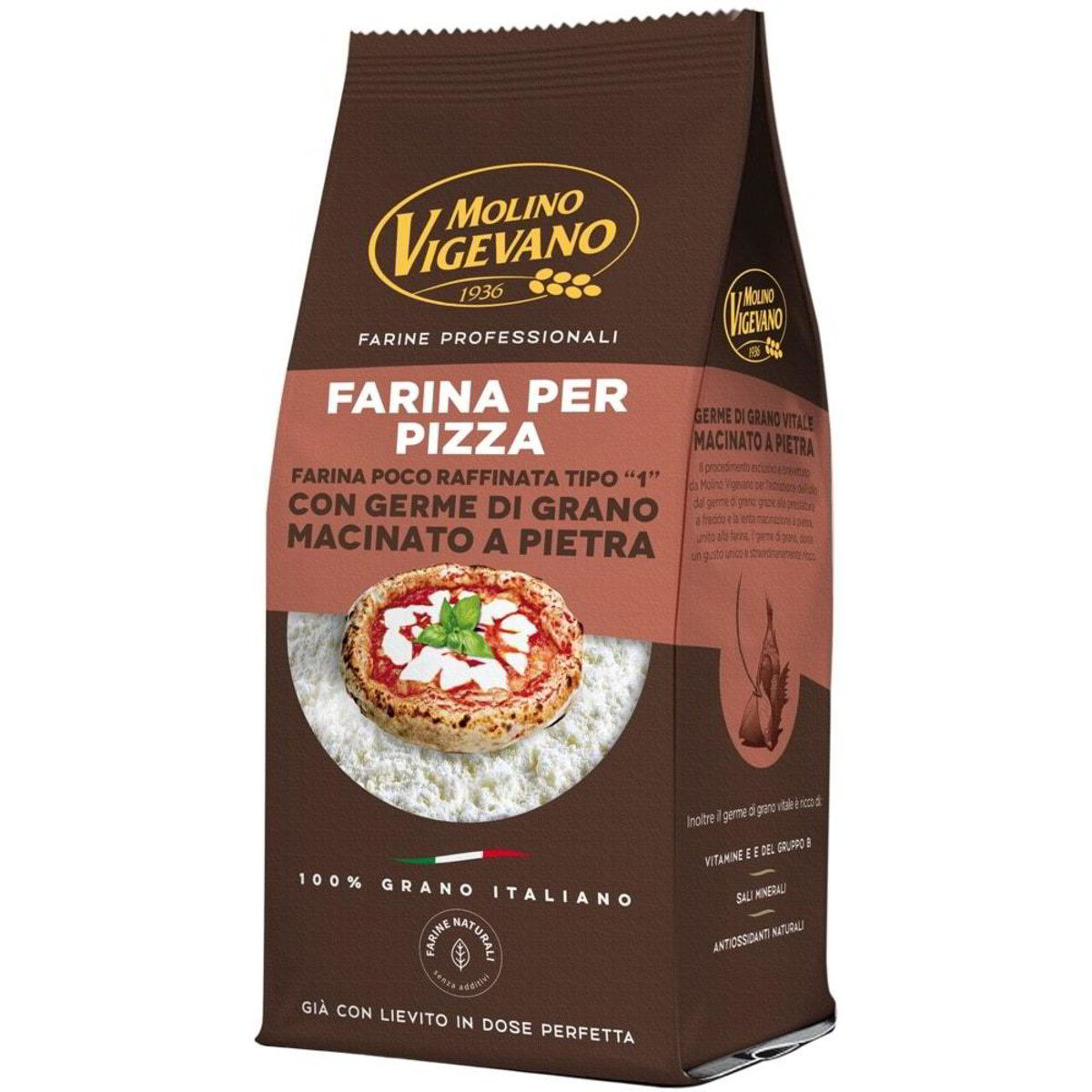 Farina mix per pizza tipo "1" MOLINO DI VIGEVANO 500 G - Coop Shop