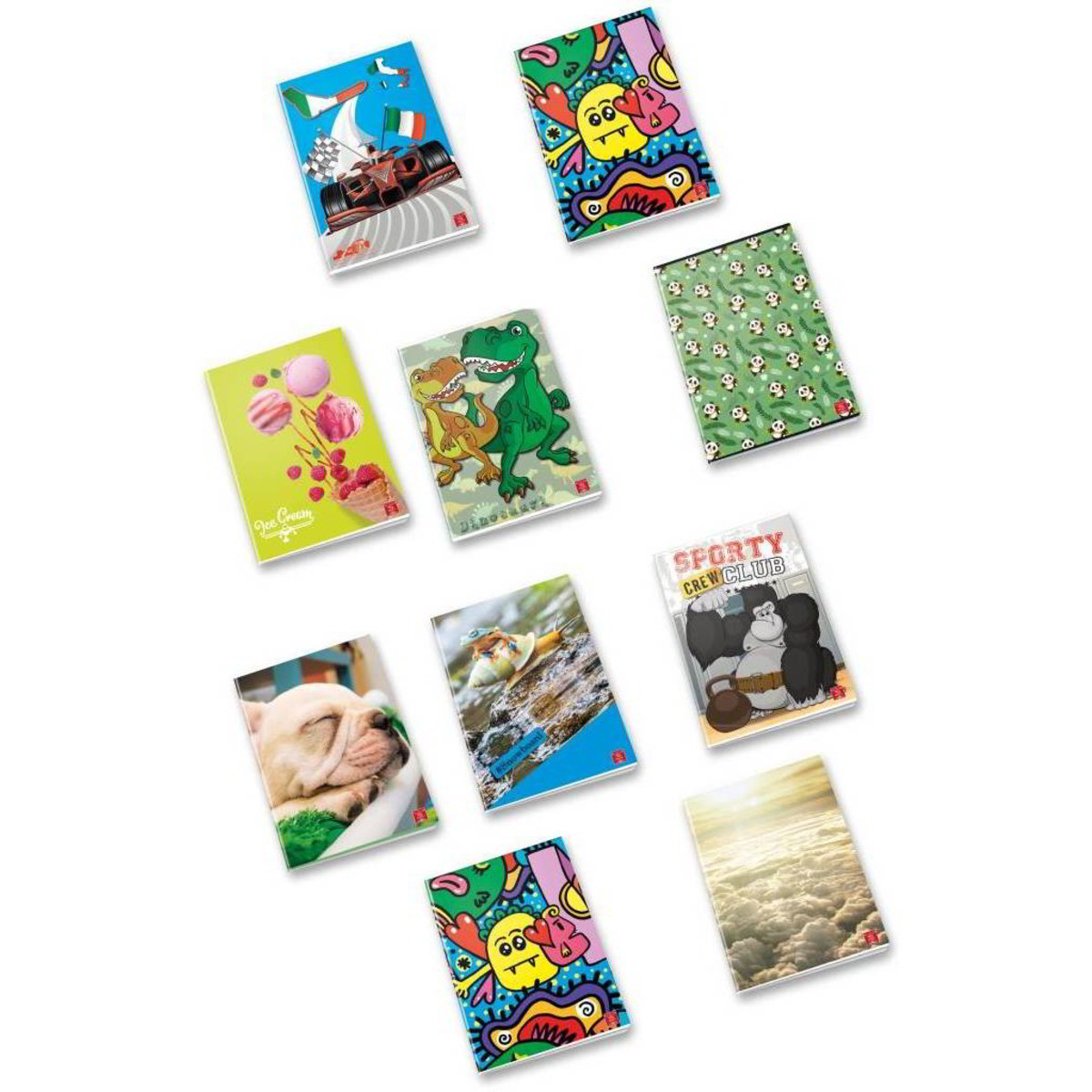 Quaderni maxi A4 bambini rigatura 0b x10 PIGNA 1 PZ - Coop Shop