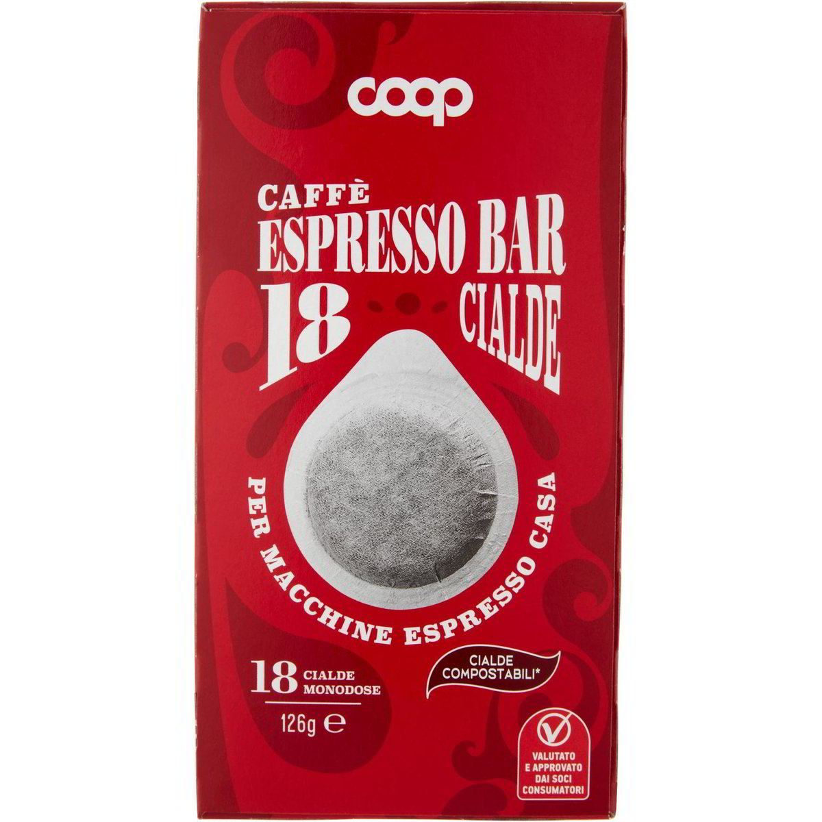 Cialde caffè espresso bar COOP 126 G - Coop Shop
