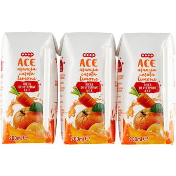 Bevanda a base di frutta ace COOP 3 X 200 ML - Coop Shop