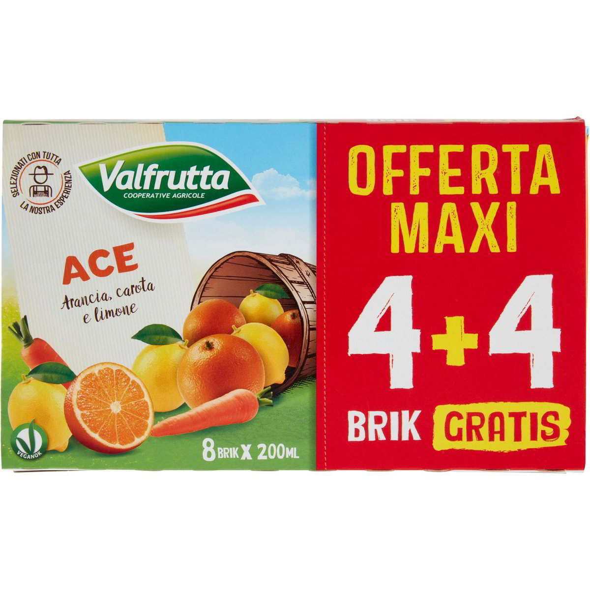 Succo ace VALFRUTTA 8 X 200 ML - Coop Shop