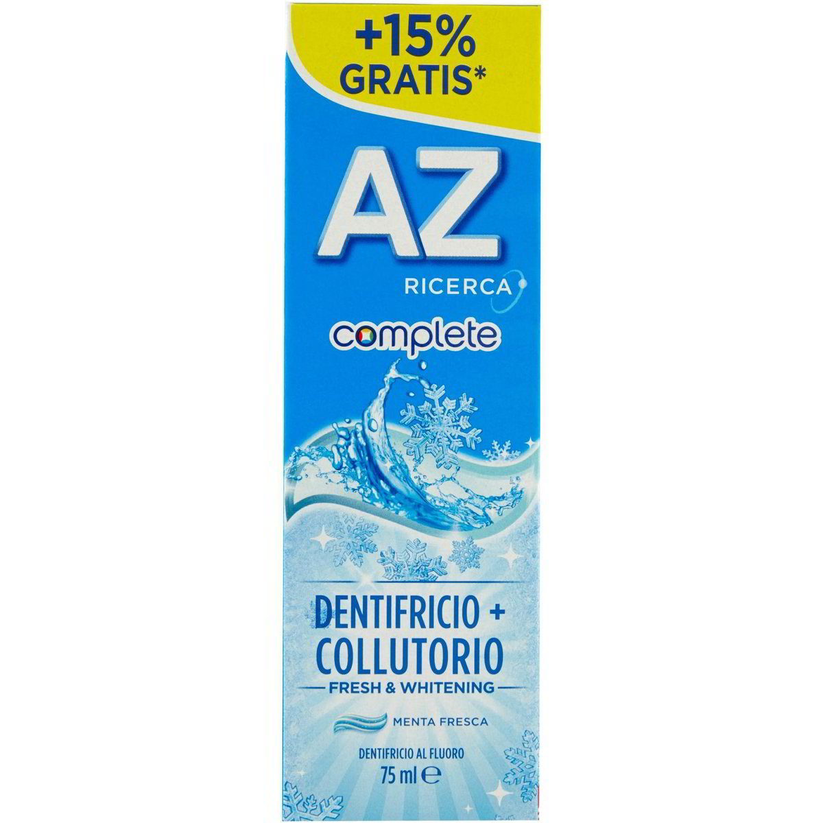 Dentifricio con collutorio fresh & whitening AZ 75 ML - Coop Shop