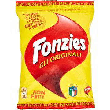 Patatine di mais al formaggio FONZIES 100 G - Coop Shop