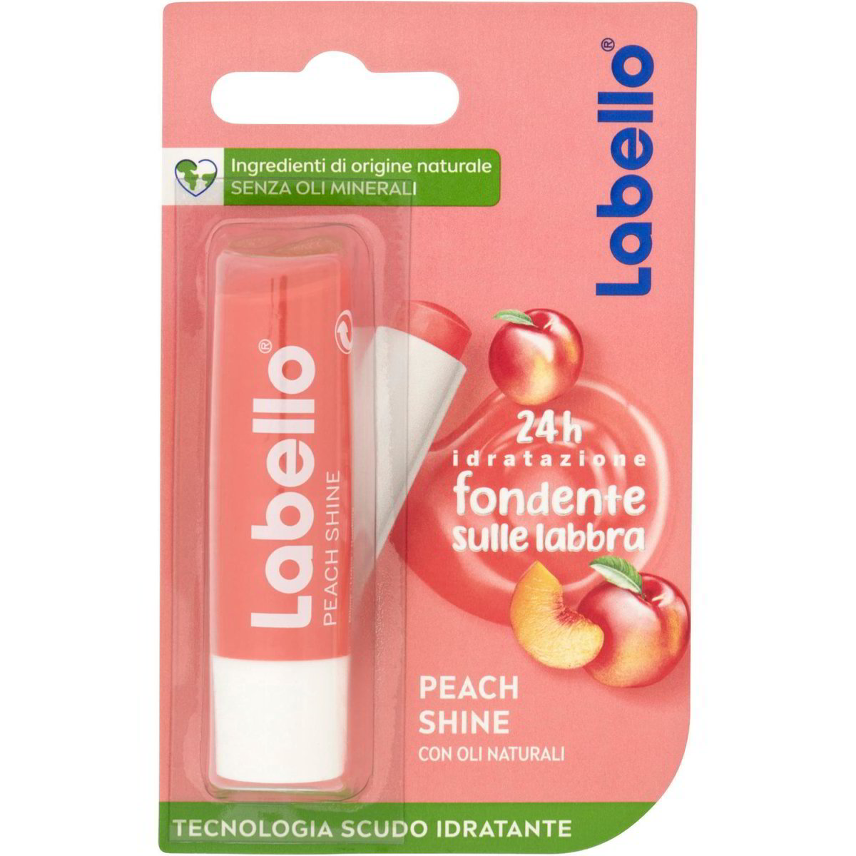 Balsamo labbra peach shine LABELLO 5,5 ML - Coop Shop